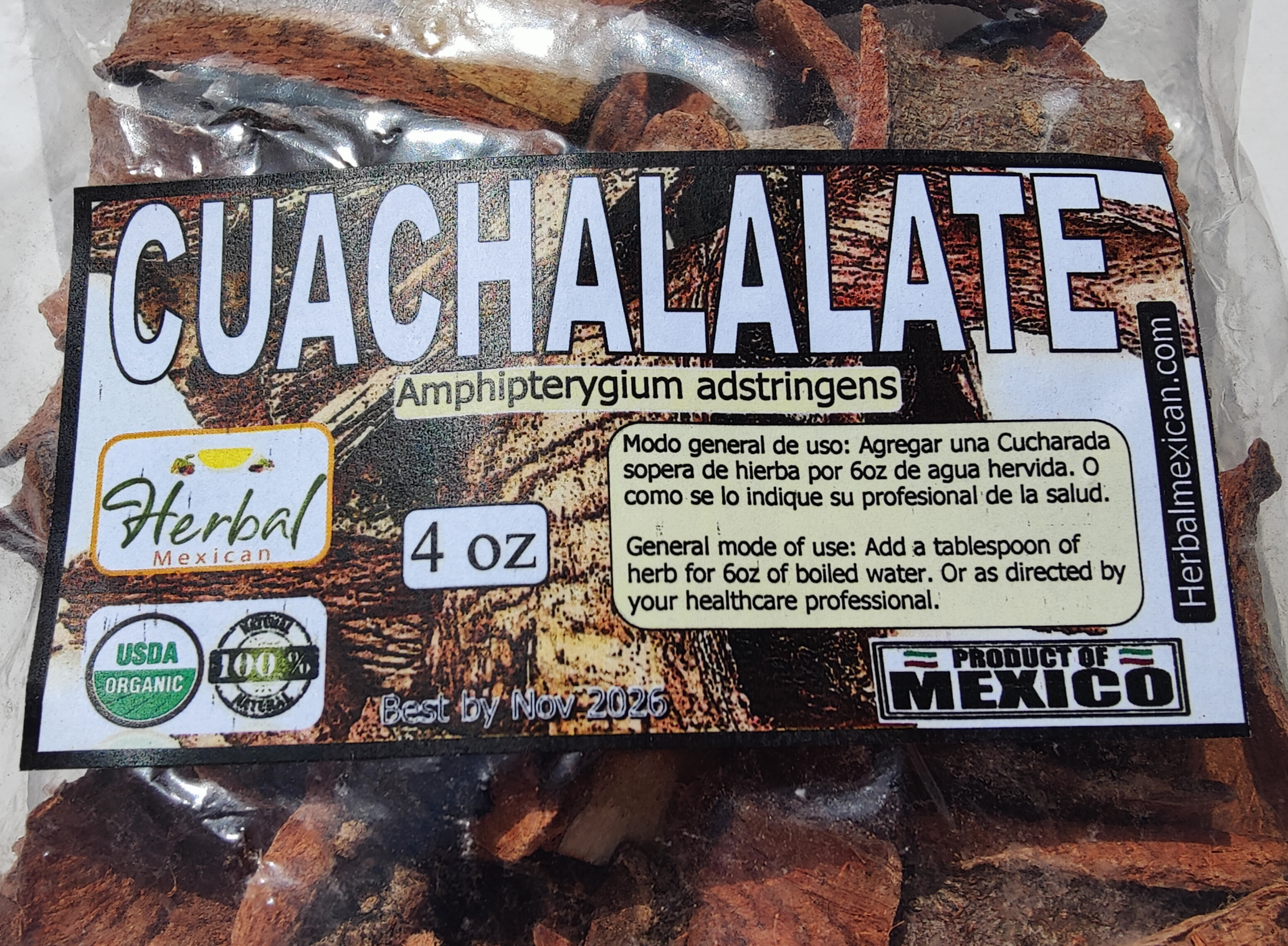 Cuachalalá, Cuachalalate, Cuachinalá