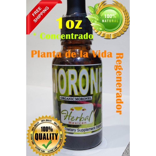 Moronel Concentrado, Moronel Planta de La Vida, Regenerador de Celulas ...