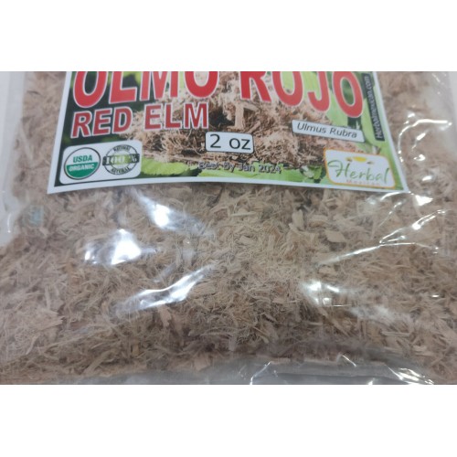 Olmo Rojo, Olmo resbaladizo : slippery elm bark, Ulmus rubra