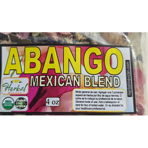 Abango 4oz, abango te/tea,tizana de abango Abango mexican blend